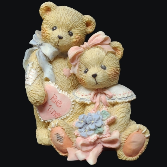 Enesco | Art | 993 Enesco Cherrished Teddies Oliver Olivia Will You Be ...